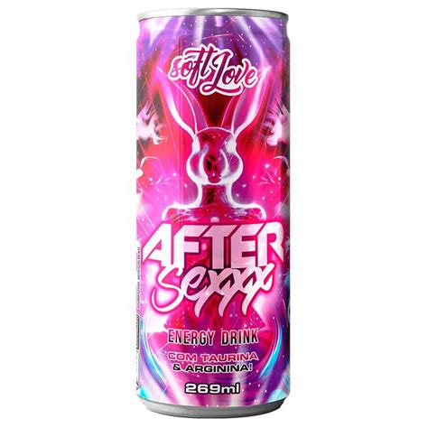 After Sexxx Energy Drink Pronto Para Beber 269ml Soft Love Litoral