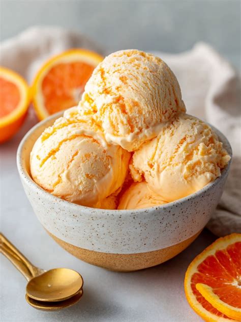 Orange Creamsicle Ice Cream