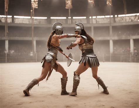 Female Gladiators By Secretforest1978 On Deviantart
