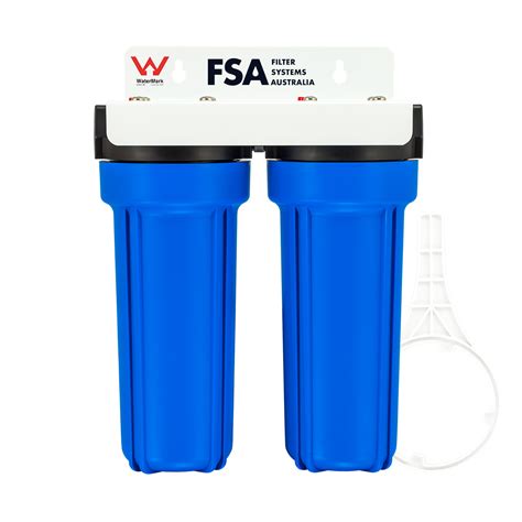 Twin Caravan Water Filter System Heavy Duty Filter Systems Australia