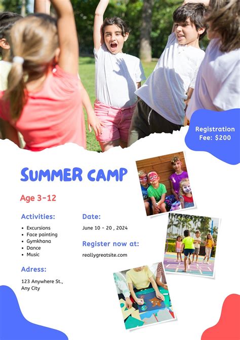 Dance Camp Flyer