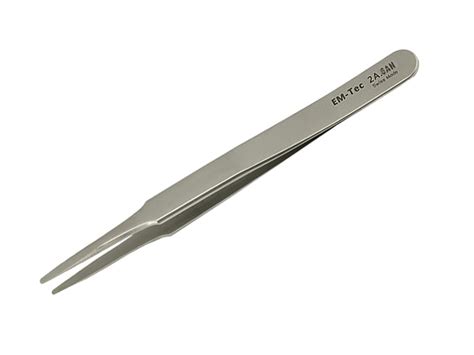 High Precision Tweezers Style 2a With Flat Accurate Round Tips Labtech