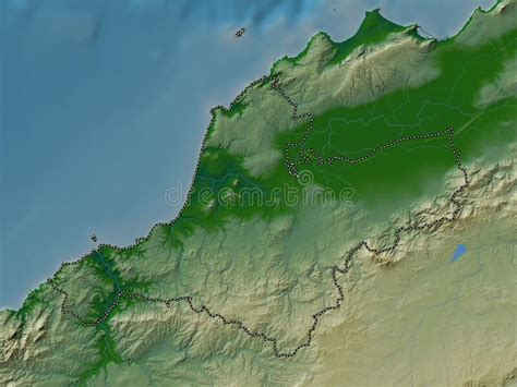 Ain Temouchent Algeria Physical No Legend Stock Image Image Of