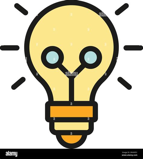 Edit Idea Icon Outline Vector Stroke Tool Rotate Scale Color Flat