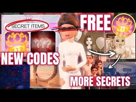 NEW SECRET CODES FREE VIP IN DRESS TO IMPRESS UPDATE RELEASE