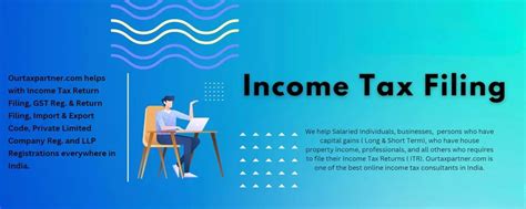 Income Tax Return Filing Service In Lucknow Id 2855547097130
