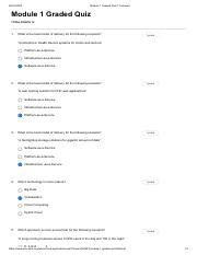 Module 1 Graded Quiz Coursera Pdf 25 07 2020 Module 1 Graded Quiz