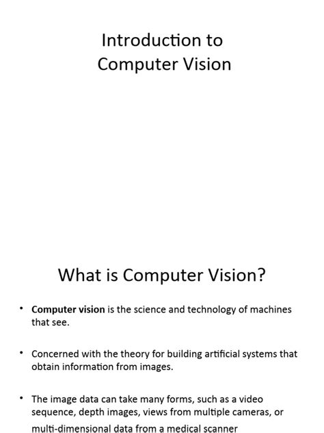 00cv intro full pdf computer vision computing
