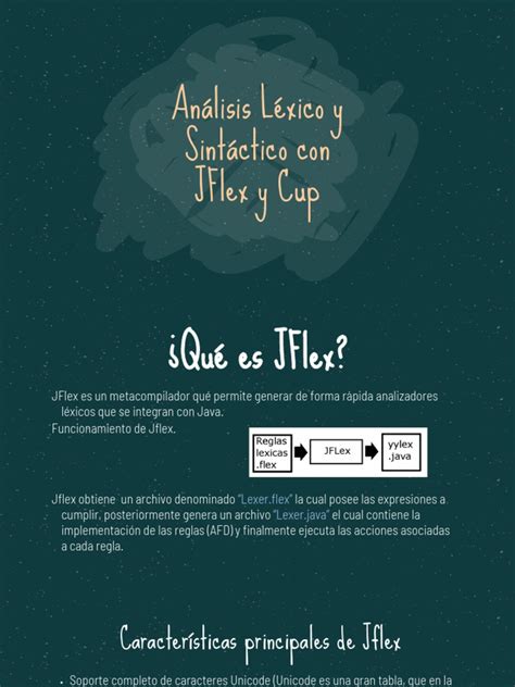 Jflex And Cup Pdf Pdf Analizando Java Lenguaje De Programación
