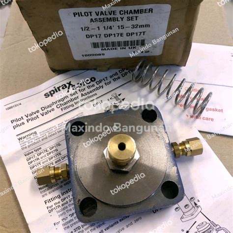 Jual Pilot Valve Chamber Assembly Set Spirax Sarco Spare Part Prv Sp