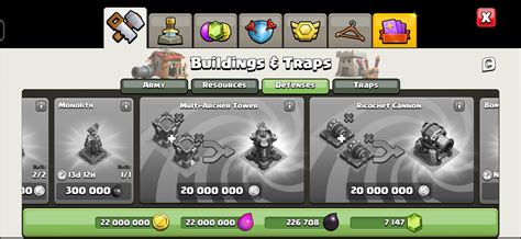 Upgrade Time Missing On Merged Defences Rclashofclans