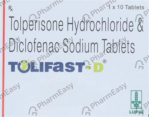 Tolifast D Strip Of 10 Tablets Uses Side Effects Price And Dosage