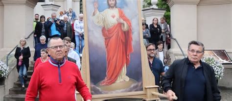 Parafialna peregrynacja obrazu Najświętszego Serca Pana Jezusa