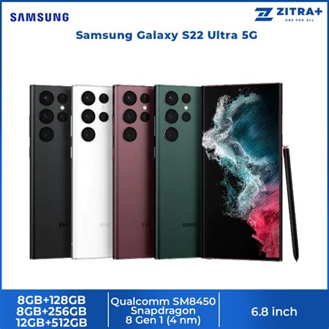 Samsung Galaxy S22 Ultra 5g 4nm Processor Nightography Camera Superfast 45w Charge Built