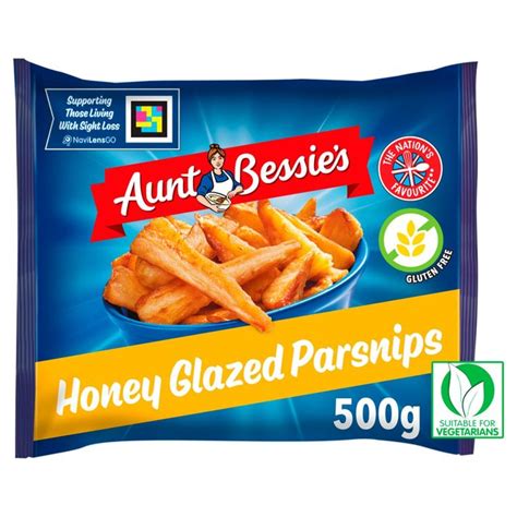 Aunt Bessies Honey Glazed Parsnips Ocado