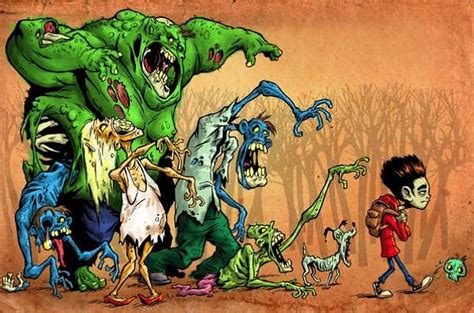 Paranorman Zombie Art