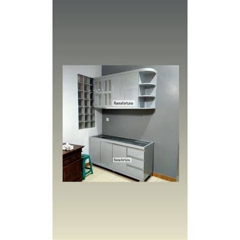 Jual Kitchem Set Atas Ukuran 160 Hpl Shopee Indonesia