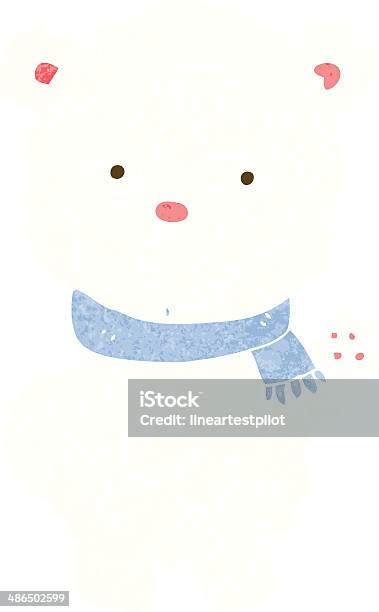 말풍선이 있는 손 흔드는 곰 새끼 극지 곰에 대한 스톡 벡터 아트 및 기타 이미지 곰 곰 새끼 귀여운 Istock