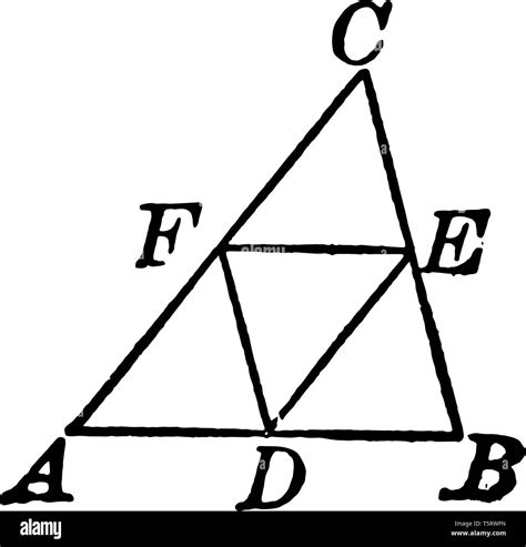 The Image Shows A Midpoint Of The Triangle Which Divides The Triangle