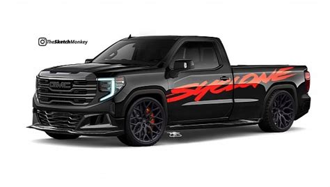 Modern Gmc Syclone Rendered Gives Off Chevrolet 454 Ss Vibes