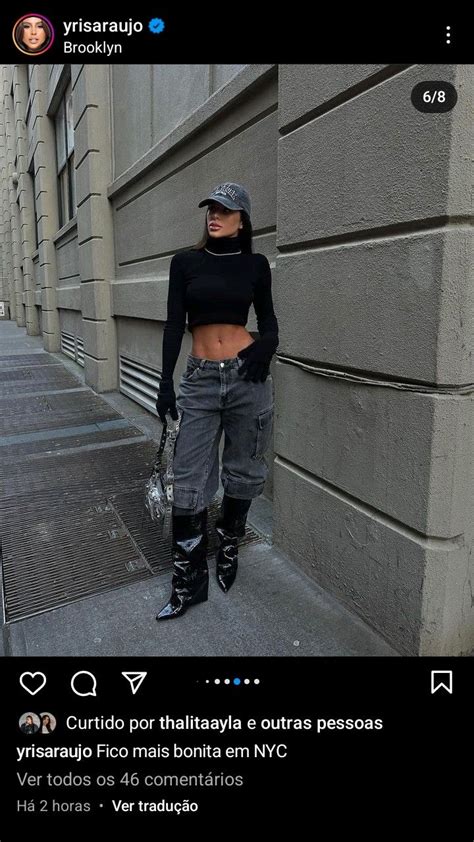 Pin de Amanda Canuto Balbino em Vm em Calça com bota Roupas com bota Botas longas