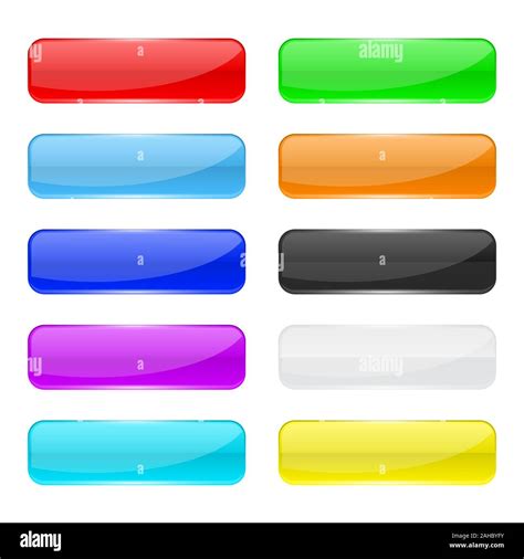 Vector Colored Blank Web Cut Out Stock Images Pictures Alamy