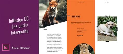 TUTO INDESIGN 106 Formations InDesign en vidéo sur TUTO