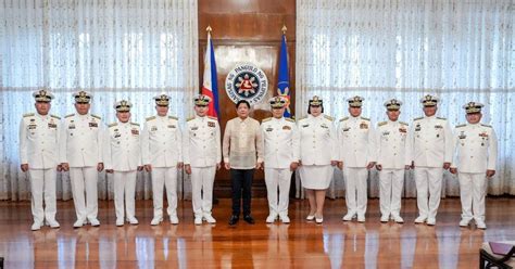 Pbbm Leads The Oath Taking Of Philippine Coast Guard Pcg Personnel