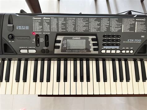 Casio Ctk 700 Keyboard Hobbies And Toys Music And Media Musical