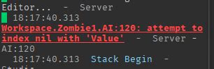 Ai Giving Error Scripting Support Developer Forum Roblox