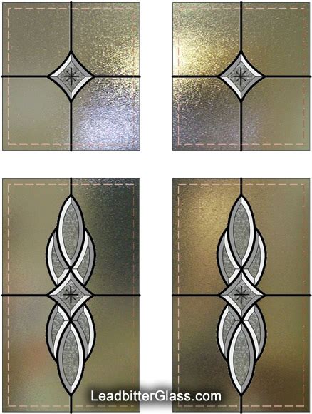 Bevelled Glass Door Wokingham