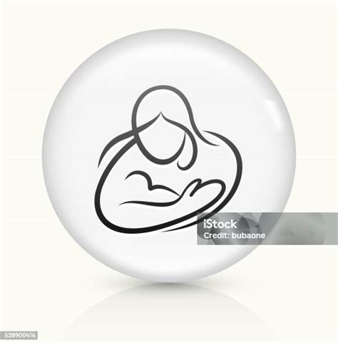여자 백색의 라운드 벡터 아이콘 아기에 대한 스톡 벡터 아트 및 기타 이미지 아기 여자 원형 Istock