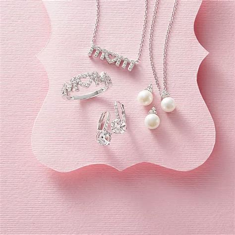Yes Please White Cultured Freshwater Pearl Sterling Silver 2 Pc
