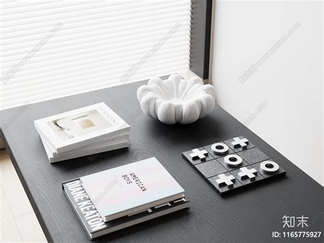 现代摆件组合现代摆件组合书籍果盘工艺品杂志3d模型下载 Id1165775927【知末网】