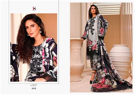 Deepsy Suits Super Hit Firdous Cotton And Chiffon Dupatta
