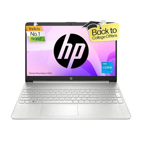 Hp Laptop Fq5330tu Intel Core I5 1235u 16gb 512gb 156 Silver At ₹ 51900 Hp Laptop In