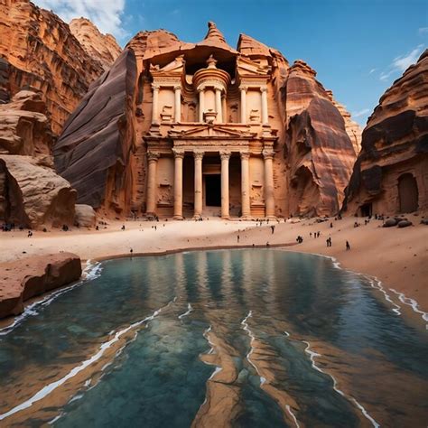 Premium Ai Image Petra