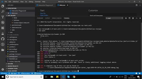 Jest In Windows · Issue 42 · Salesforcesfdx Lwc Jest · Github