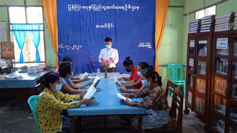 အိမ်မဲမြို့နယ် Community Centre ခန်းမတွင် “လူကုန်ကူးမှုနှင့်အန္တရာယ်ရှိသော ရွှေ့ပြောင်းသွားလာခြင