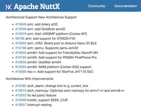 Alan C On Linkedin Nuttx