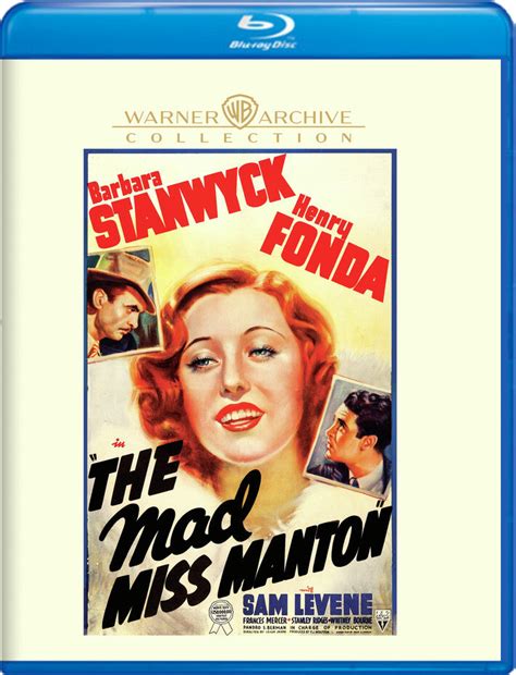 Cinema Classics Mad Miss Manton Blu Ray Cinema Classics Mad Miss