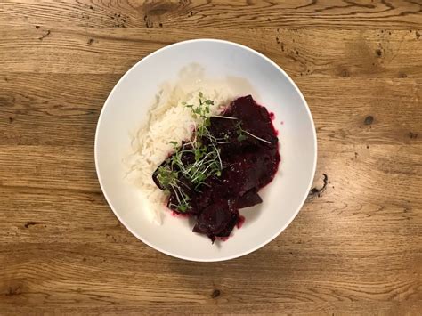Beetroot Curry Heritage Farm