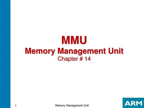 PPT MMU Memory Management Unit Chapter 14 PowerPoint Presentation Free Download ID 3383338