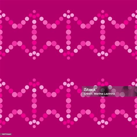Polka Dot Seamless Pattern Figures From Large And Small Circles Stock Illustration Download