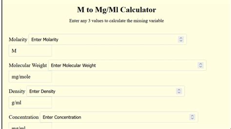 Mgg To Percent Calculator Area Calculators