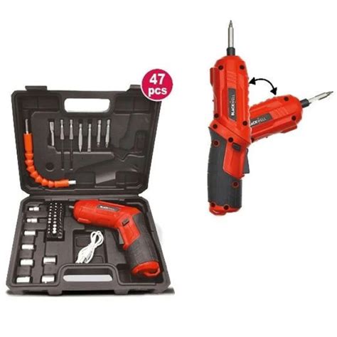 45PCS Mini Portable Electric Drill Cordless Screwdriver Tools