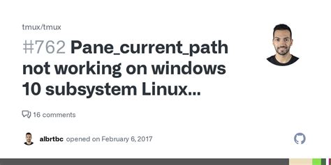 Panecurrentpath Not Working On Windows 10 Subsystem Linux Bash