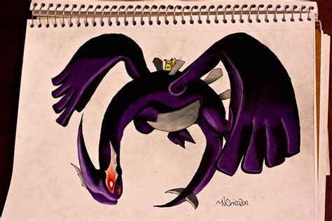 Shadow Lugia By Nchicagfx On Deviantart