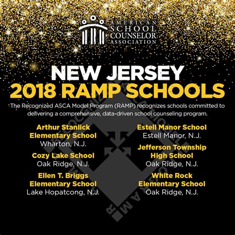 Ramp Recognized Asca Model Program — Njsca New Jersey School