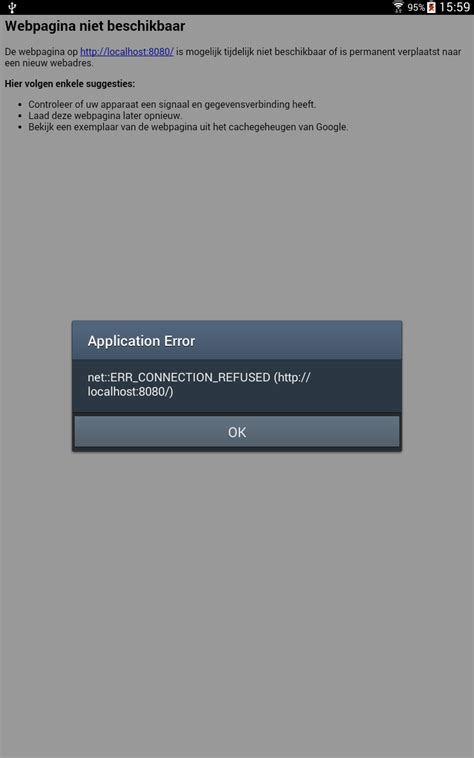 Ionic3 Ionic Splashscreen Gives ERR CONNECTION REFUSED On Older